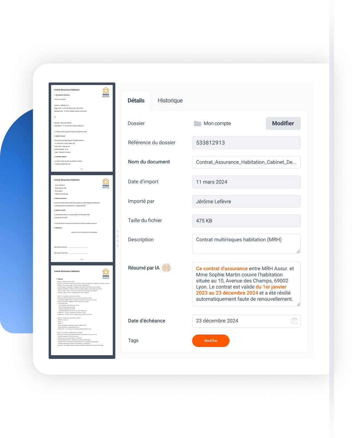 Logiciel GED intelligent pour cabinet d'expertise comptable | Dext