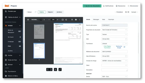 Tenue comptable digitale et automatique | Dext France