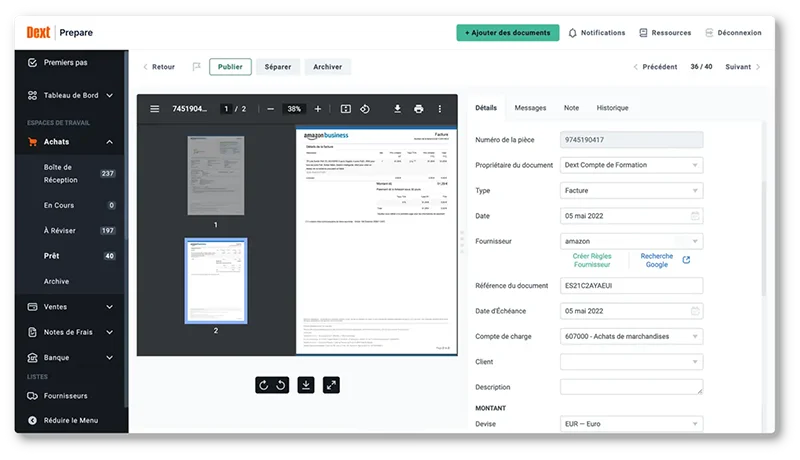 Dext Prepare: Accounting Entry Automation | Dext